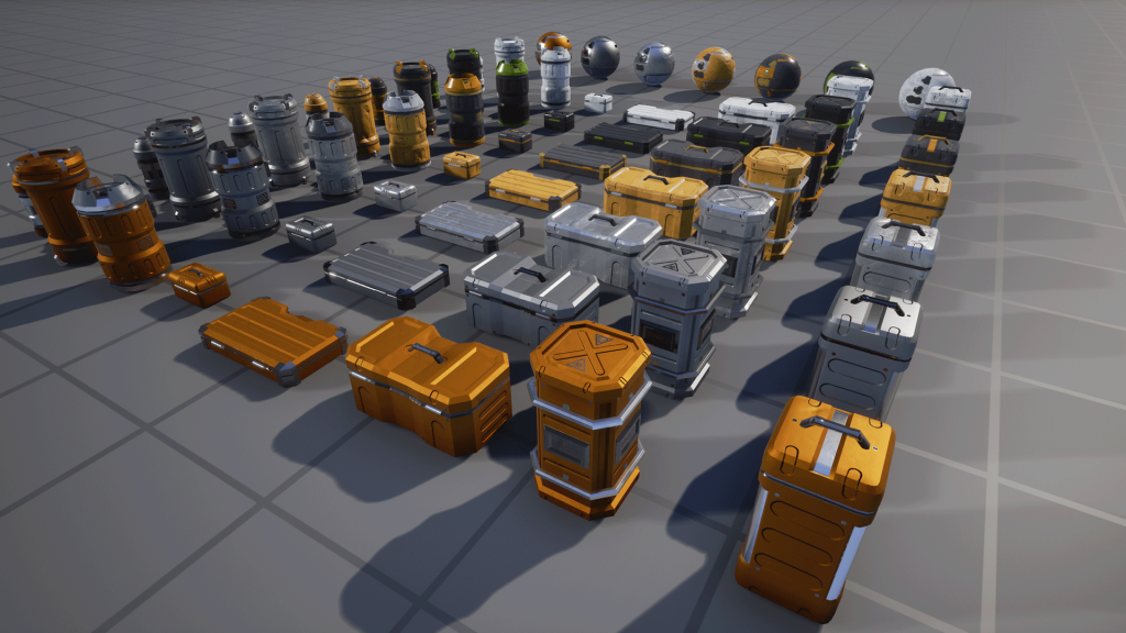 Stylized Crates – Bad Rhino Studios