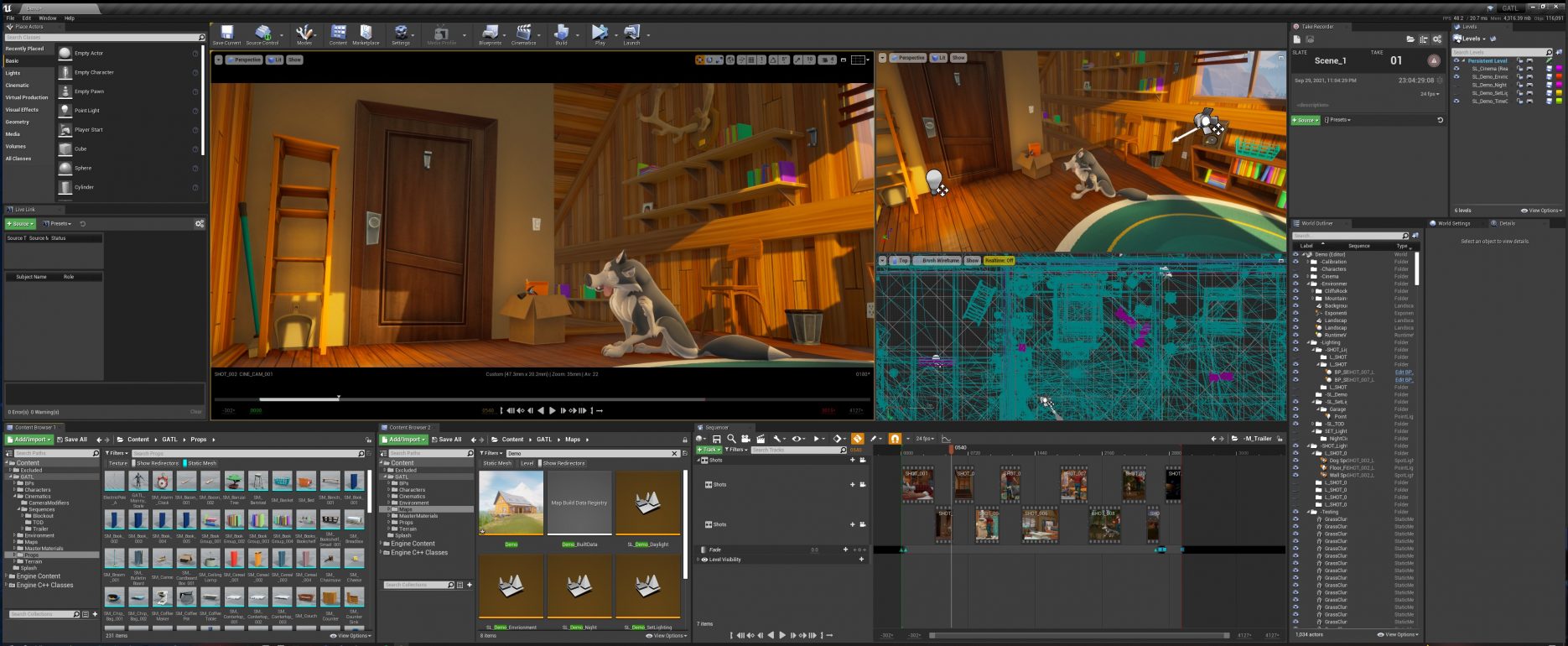 Stylized Virtual Production Set – Bad Rhino Studios
